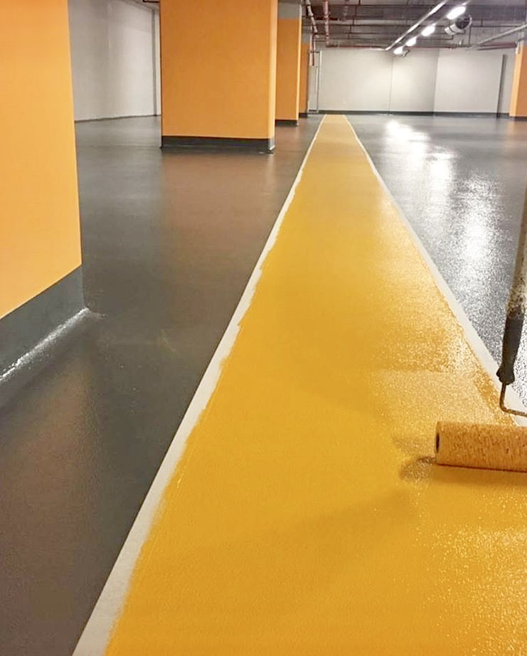 Réalisations – Pose de Peinture résine époxy | Applicateur de Résine ...