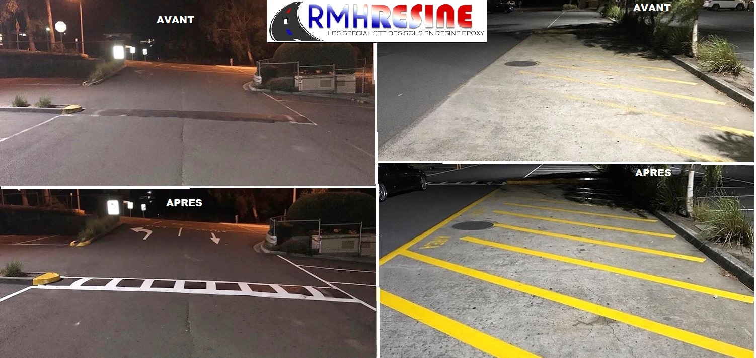 Réalisations – Marquage au sol – Signalisation – Traçage au sol ...